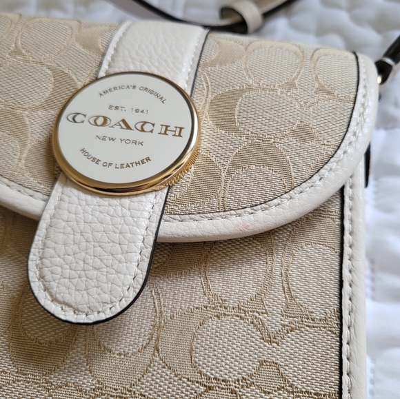 Coach | Bags | Coach Cream Purse | Poshmark
